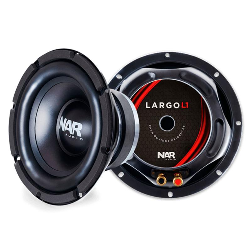Subwoofer Nar Audio Largo L1 0804.SW.L1 8 Polegadas 200W RMS 4 Ohms ...