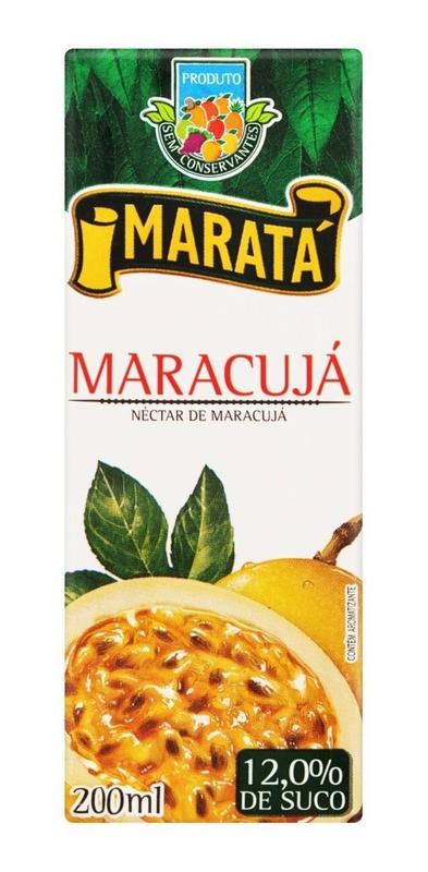 Suco De Maracujá Maratá Sem Glúten 200ml - Marata - Suco - Magazine Luiza