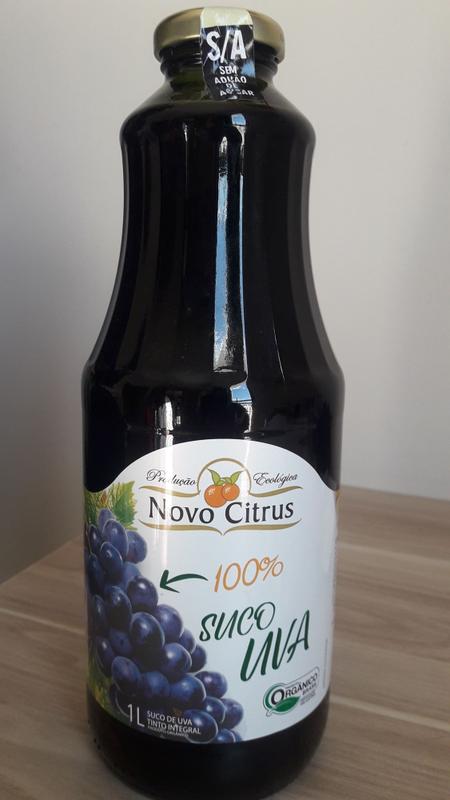 Suco de uva orgânico - Novo citrus - Suco - Magazine Luiza