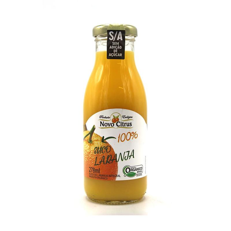 Suco Integral de Laranja Novo Citrus 278ml - Suco - Magazine Luiza