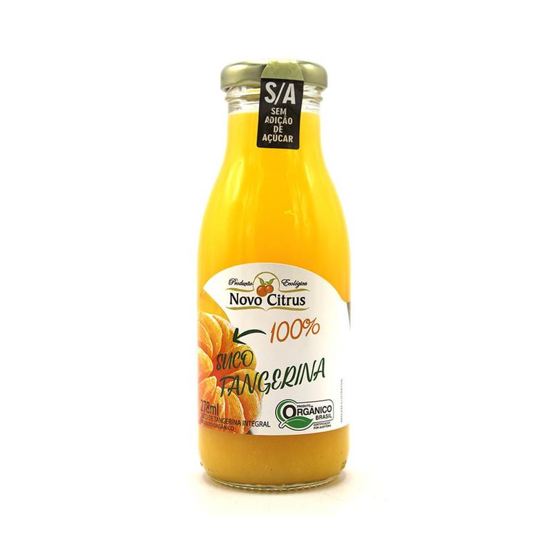 Suco Integral de Tangerina Novo Citrus 278ml - Suco - Magazine Luiza