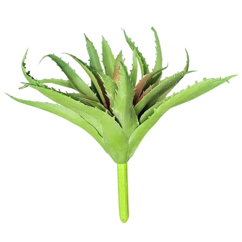 Suculenta Aloe Vera Mini Artificial Babosa para Arranjos - Verde Garden ...