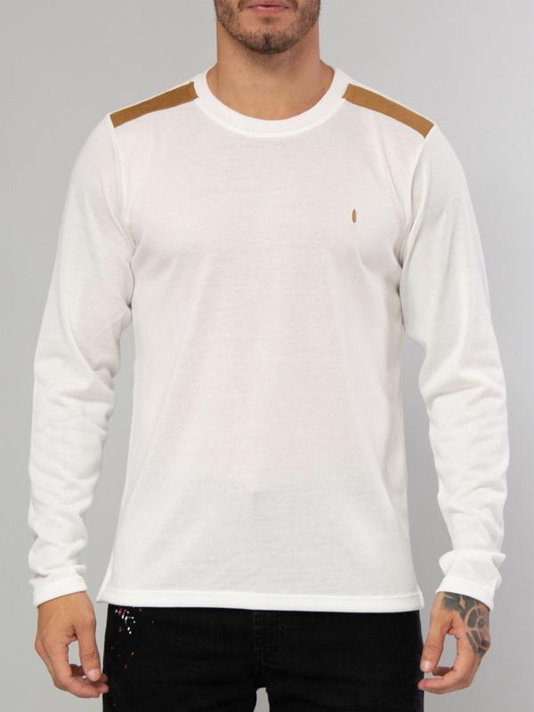 Suéter Red Feather Tricô Light Creme - Suéter Masculino - Magazine Luiza