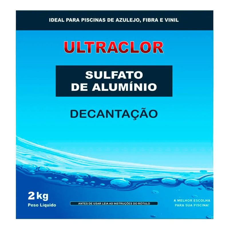 Sulfato De Alumínio Ultraclor 2Kg - Clarificante - Magazine Luiza