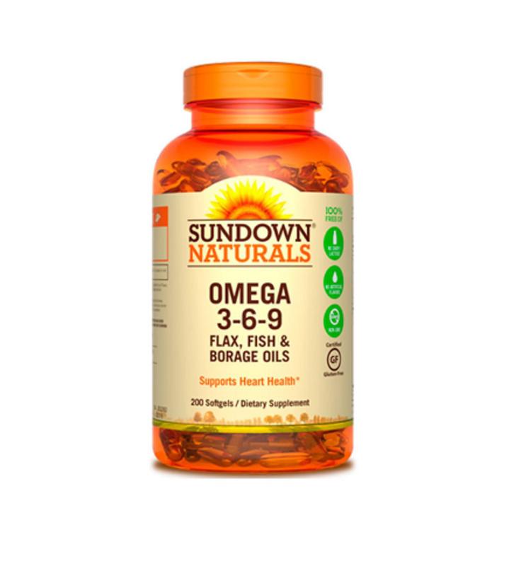 Sundown naturals trip omega 3-6-9 - 200 capsulas - Ômega 3 / Óleo de ...