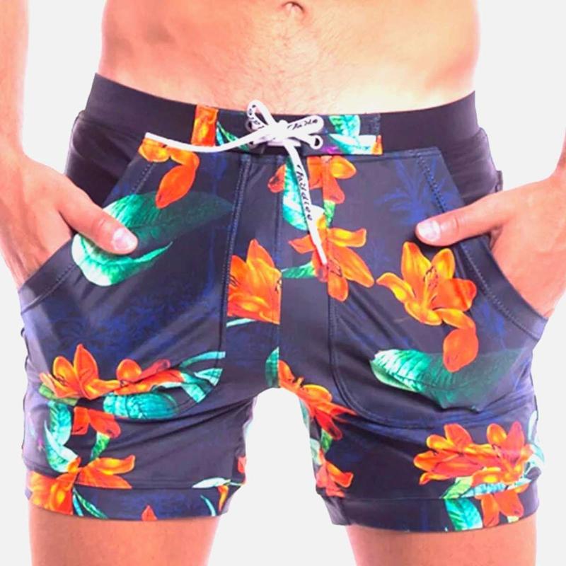 Sunga Short Boxer Taddlee Preto tradicional Masculino Praia - Sunga ...