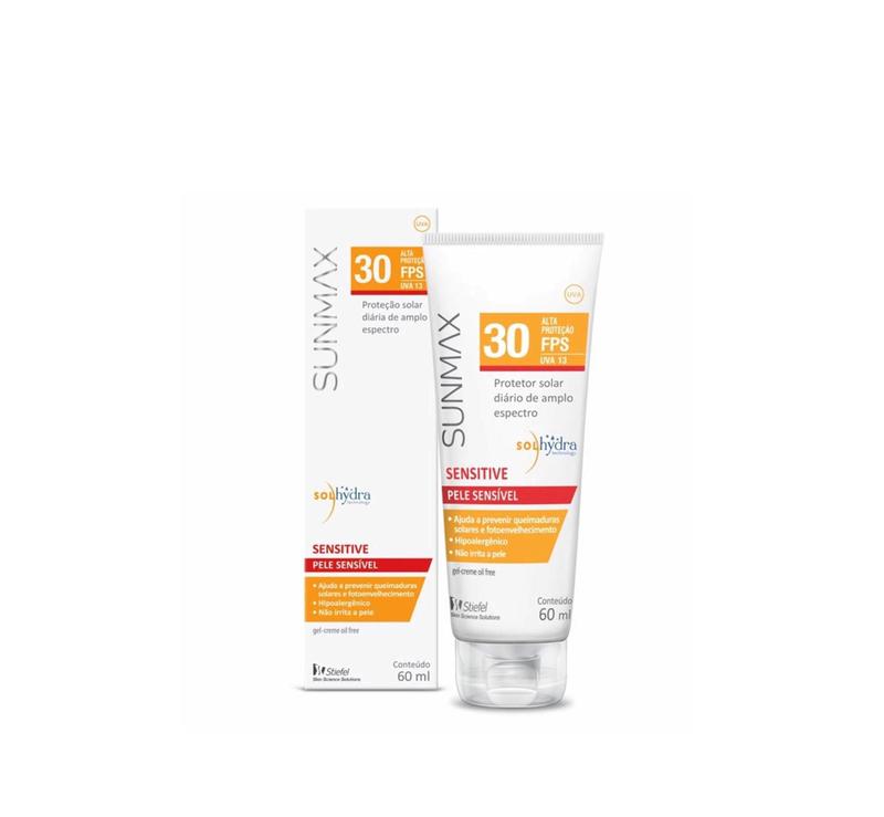 Sunmax Protetor Solar Sensitive 30Fps 60Ml. - Protetor Solar - Magazine ...