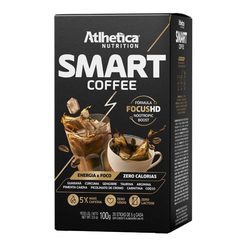 Super Café Smart Coffee (Sache) Atlhetica Nutrition - Café - Magazine Luiza