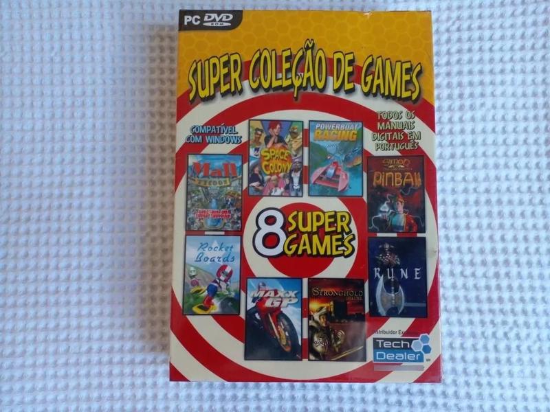 Super Coleção De 8 Games Originais ( Pc 1 Dvd ) - Tech Dealer ...