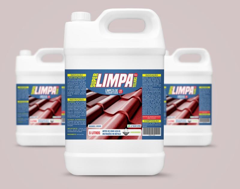 Super limpa telhas JT - SUPER LIMPA TELHAS JT - Limpador Desincrustante ...