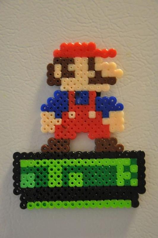 Super Mario Figura Pixel Art - Bitxelados - Bonecos - Magazine Luiza