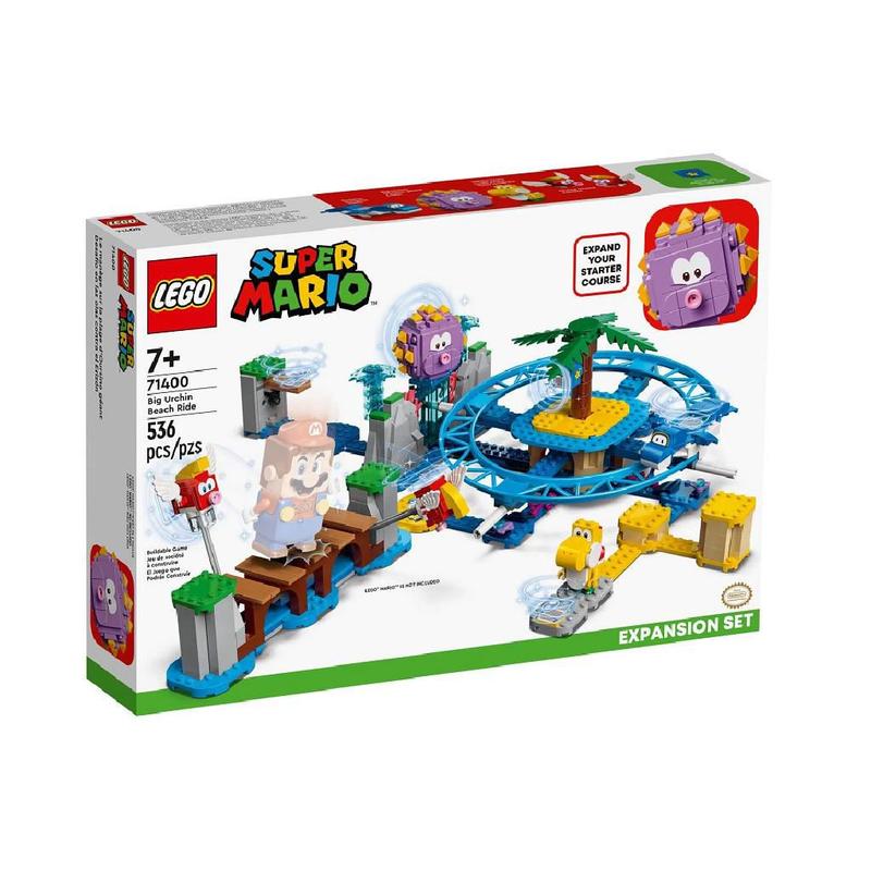Super Mario Pacote De Expansão Ouriço Gigante 536 Peças 71400 - Lego ...
