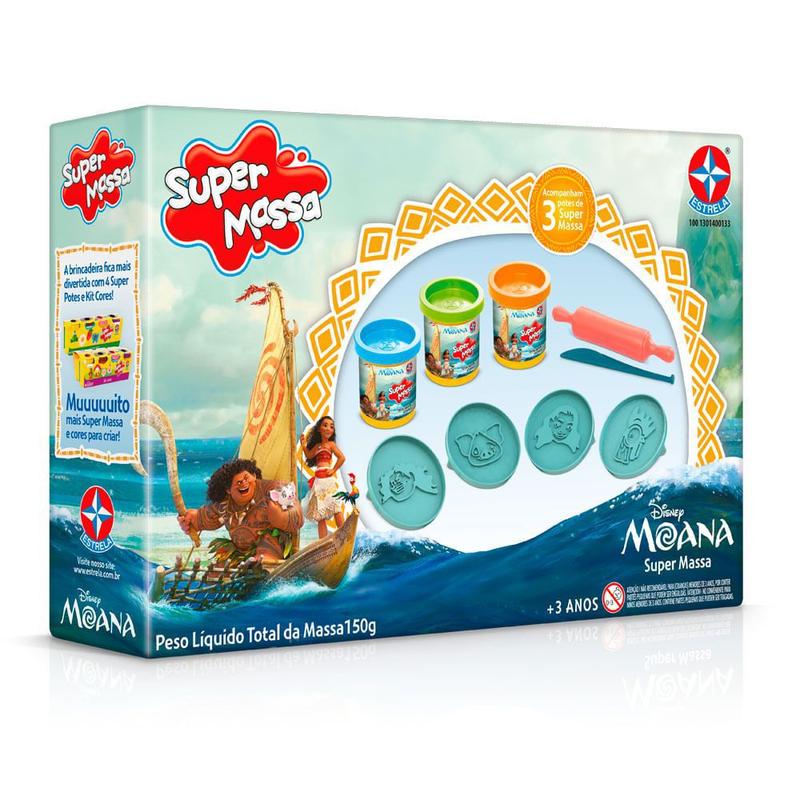 Super Massa - Moana - ESTRELA - Massinha - Magazine Luiza