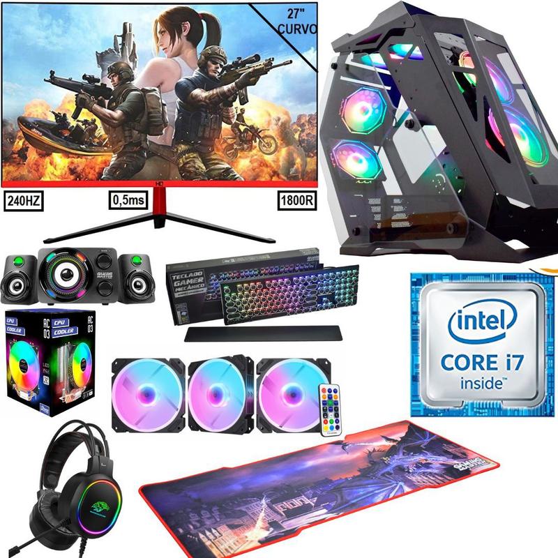 Super PC Gamer Core i7 11, RTX 3060 Ti 12GB, 32GB DDR4, 2Terabyte SSD ...