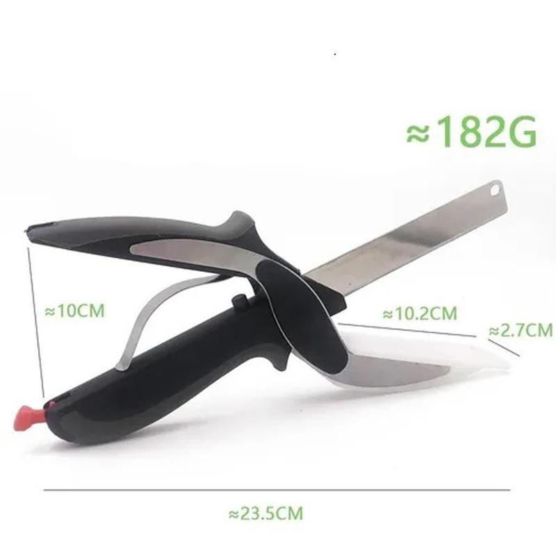 Super Tesoura Legumes Verduras 2 Em 1 Clever Cutter - Top Total ...