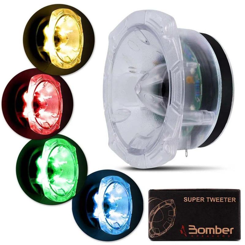 Super Tweeter com LED 100W RMS 8 Ohms Outdoor Bomber - Bomber Speakers ...