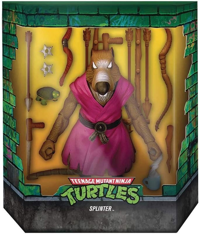 Super7 Teenage Mutant Ninja Turtles Ultimates Splinter Oficial ...