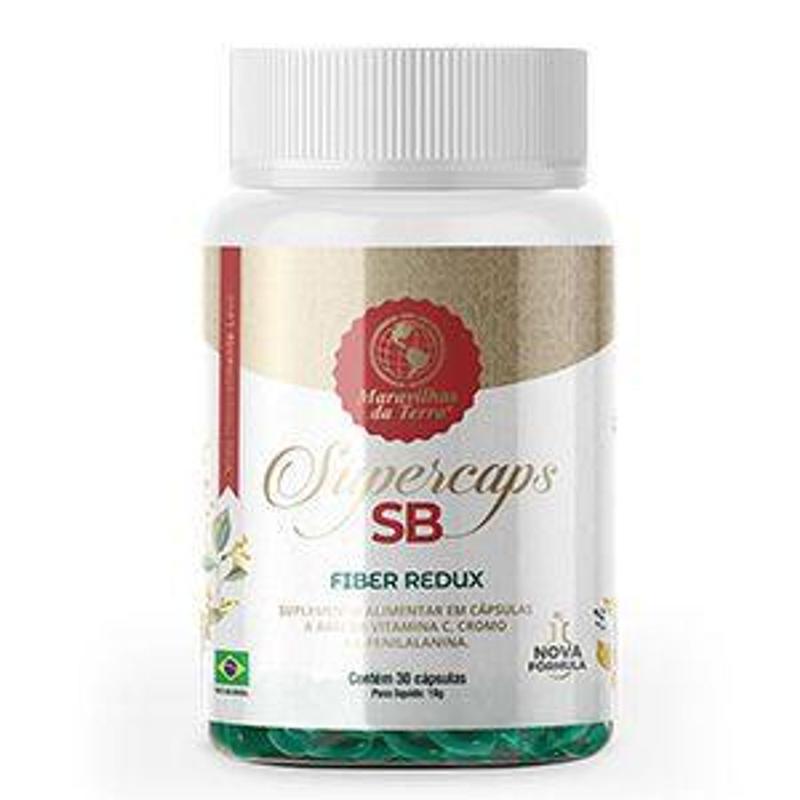 Supercaps 30 cápsulas SB - Fiber Redux - Maravilha da Terra - Fibras ...