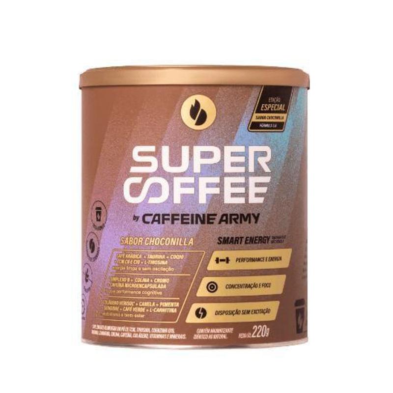 SuperCoffee 3.0 Choconilla 220g Caffeine Army - Cafeína - Magazine Luiza