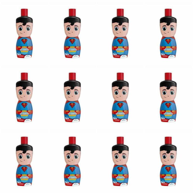 Superman Cabelo/corpo Shampoo 400ml (Kit C/12) - Shampoo - Magazine Luiza