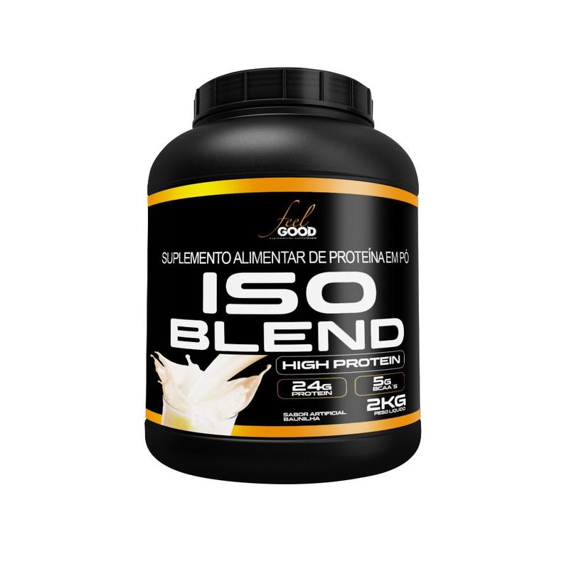 Suplemento Alimentar de Proteína Iso Blend High Protein 2kg - FEEL GOOD ...