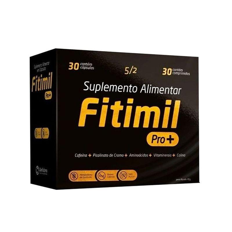 Suplemento alimentar fitimil pro+ caixa com 30 capsulas + 30 ...