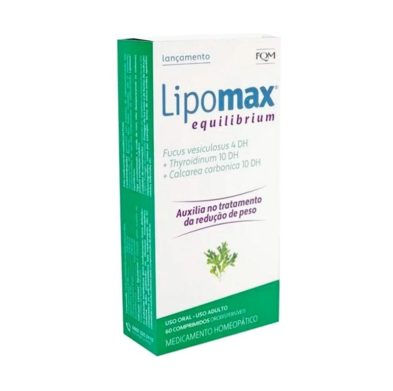 Suplemento Alimentar Lipomax Equilibrium 4DH 60 Comprimidos ...
