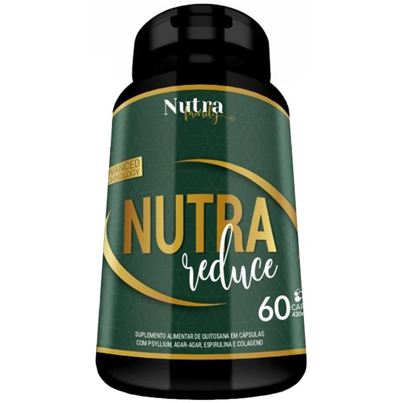 Suplemento Alimentar Nutra Reduce 60 cápsulas - Nutra Family - Cálcio ...