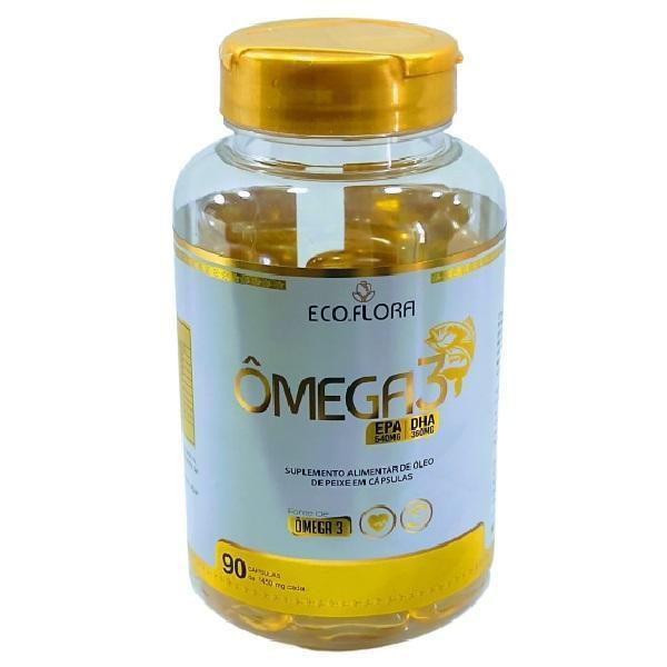 Suplemento Alimentar Ômega 3 1000Mg 90 Capsulas Ecoflora - Eco.Flora ...