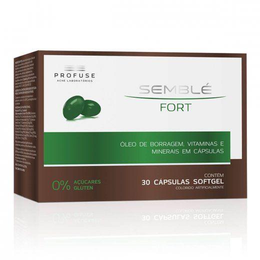 Suplemento Alimentar Semblé Fort Profuse 30 Cap - Multivitamínico ...