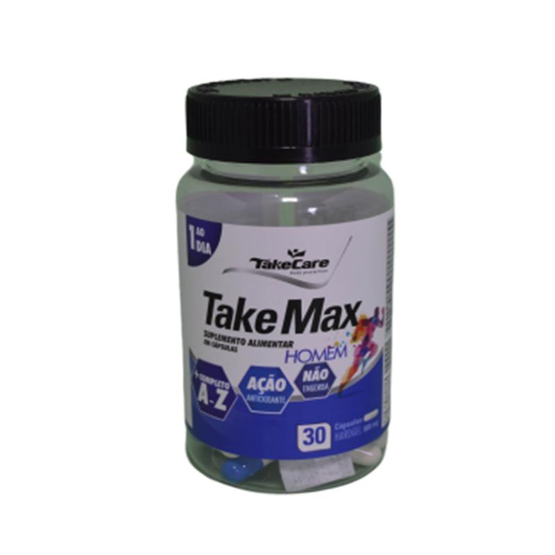 Suplemento Alimentar Take Max Homem 60 Cápsulas - Take Care ...