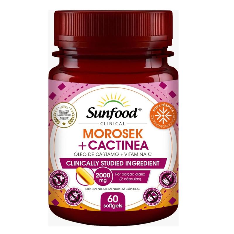 Suplemento Cactin Com Morosek 60 Capsulas Sunfood - Vitaminas A-Z ...