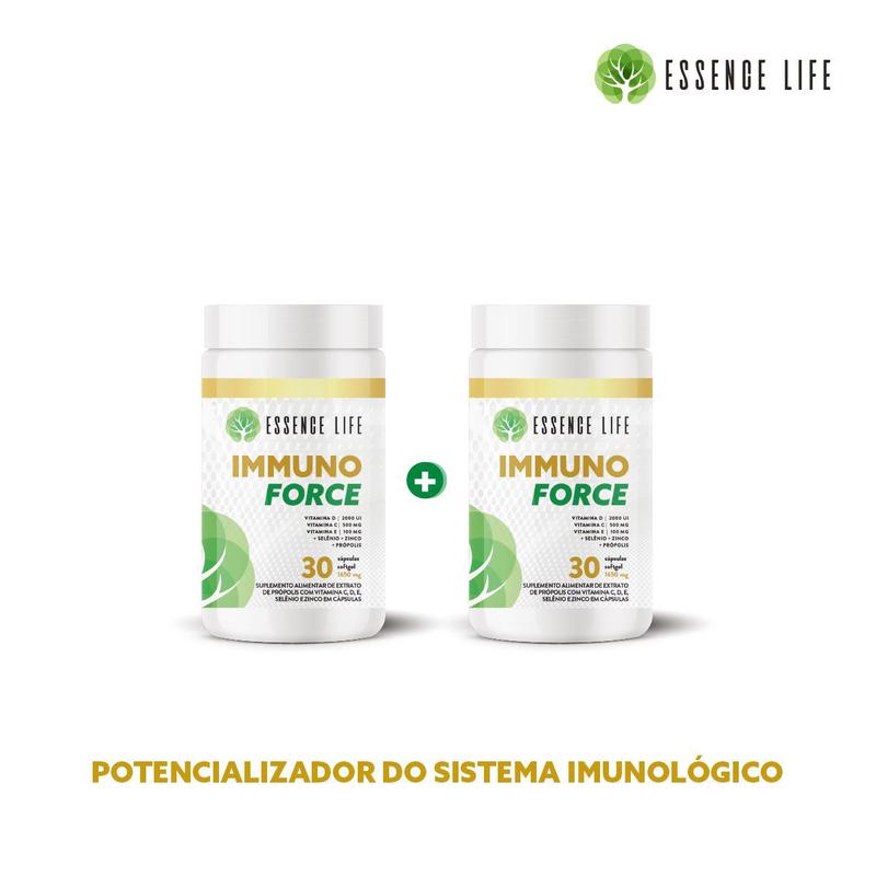 Suplemento Combo Imunidade Immuno Force 2 Unid 60 Caps - Essence Life ...