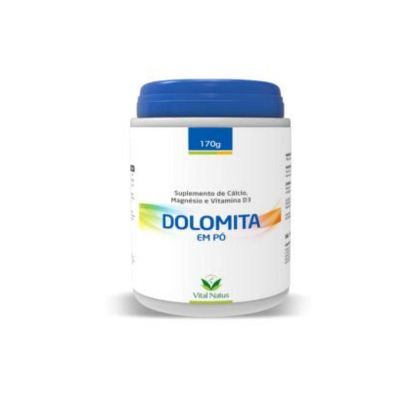 Suplemento Dolomita Po Frasco 170g Vital Natus - Life Natural ...