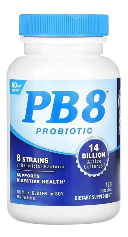 Suplemento em cápsulas Nutrition Now PB 8 carboidratos PB 8 em pote 120 ...