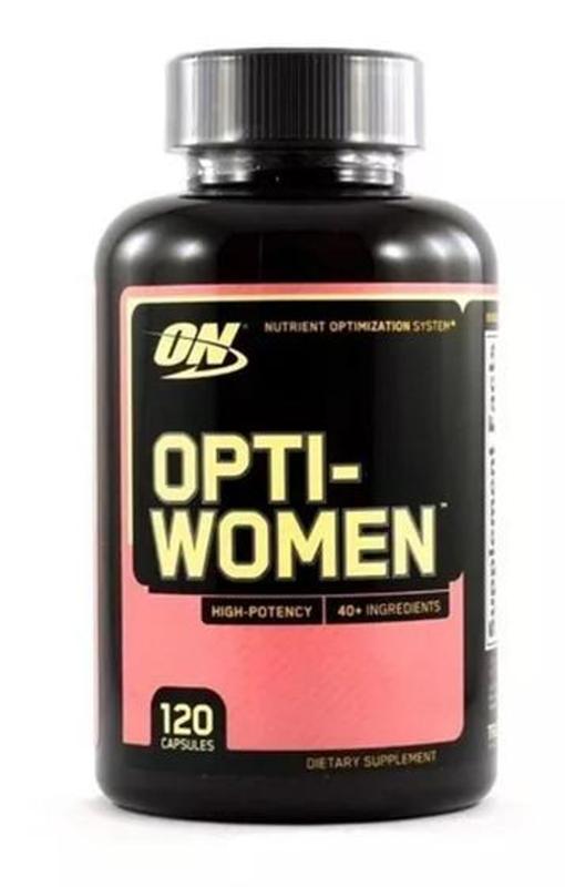 Suplemento em cápsulas Optimum Nutrition Opti-Women vitaminas Opti ...