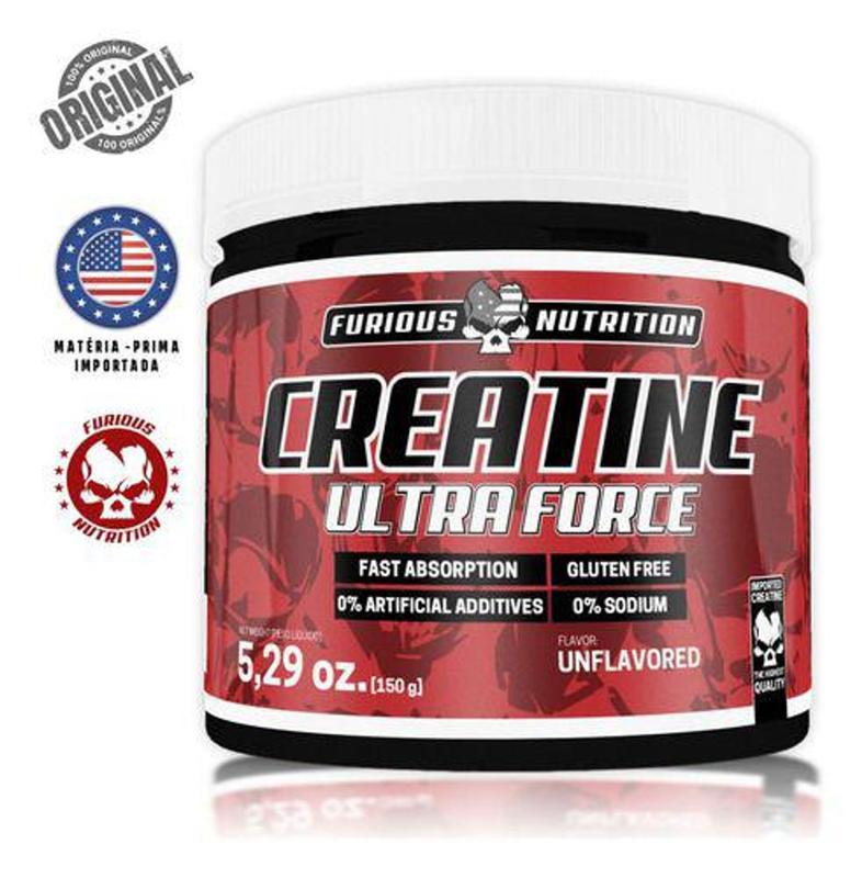 Suplemento em Pó Melhor Creatina Ultra Force Pote 150g Absorção Ultra ...
