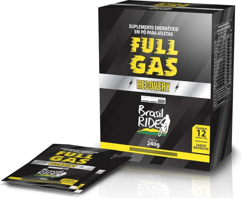 Suplemento Em Po Recovery Brasil Ride Caixa Com 12 Saches - full gas ...