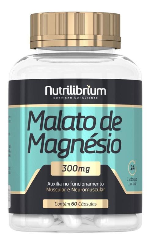 Suplemento Malato De Magnésio 60 Cápsulas Nutrilibrium - Fitoterápicos - Magazine Luiza