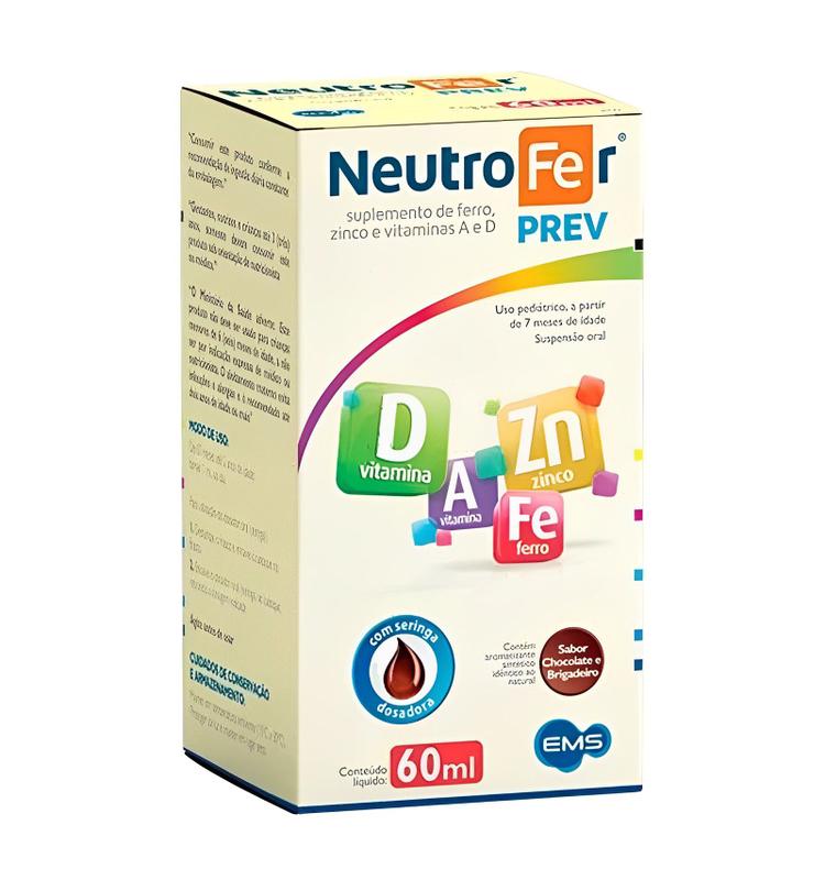 Suplemento Neutrofer Prev Sabor Brigadeiro - Caixa 60ml - Vide ...
