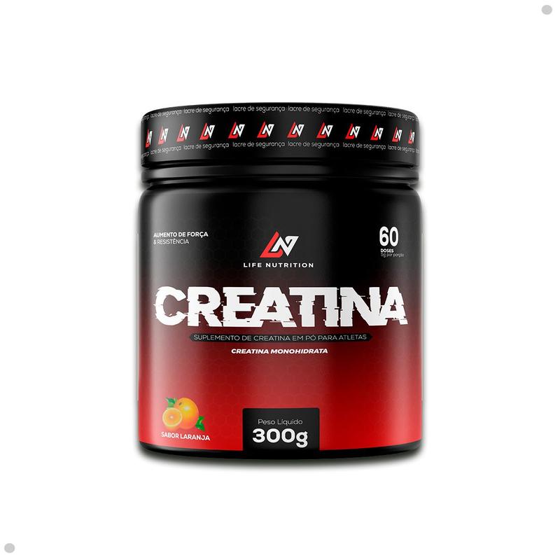Suplemento Pó Força e Resistencia Creatina Monoidratada 300g - Life ...