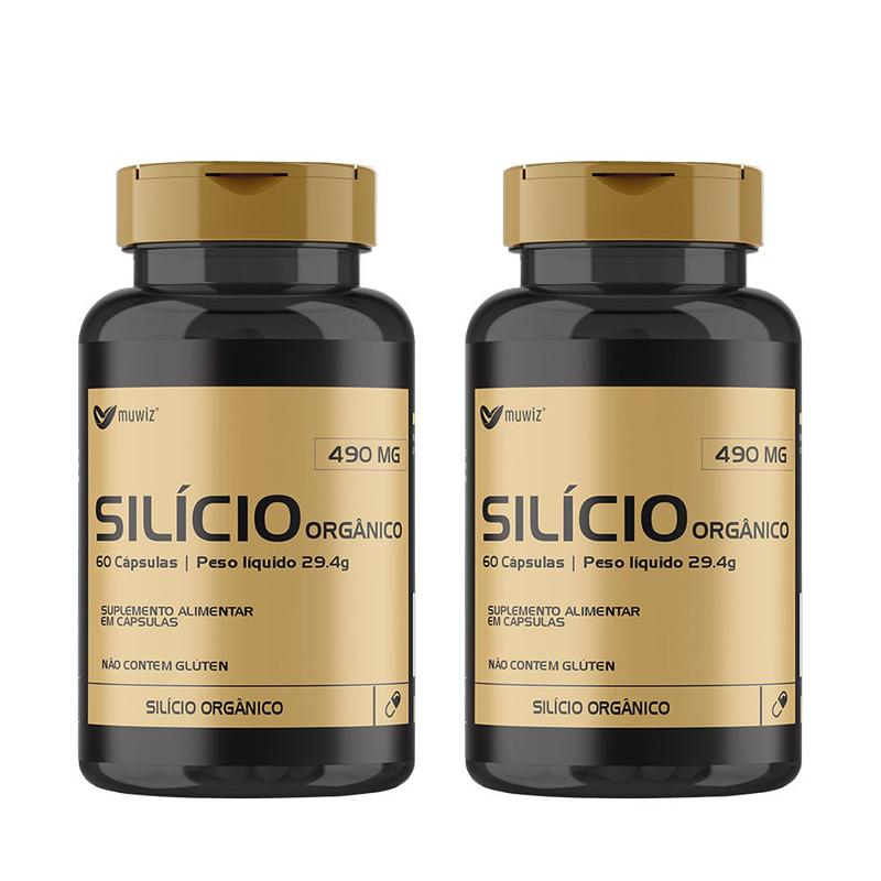 Suplemento Silício Orgânico 490Mg 60 Cápsulas Muwiz - Motor Industrial ...