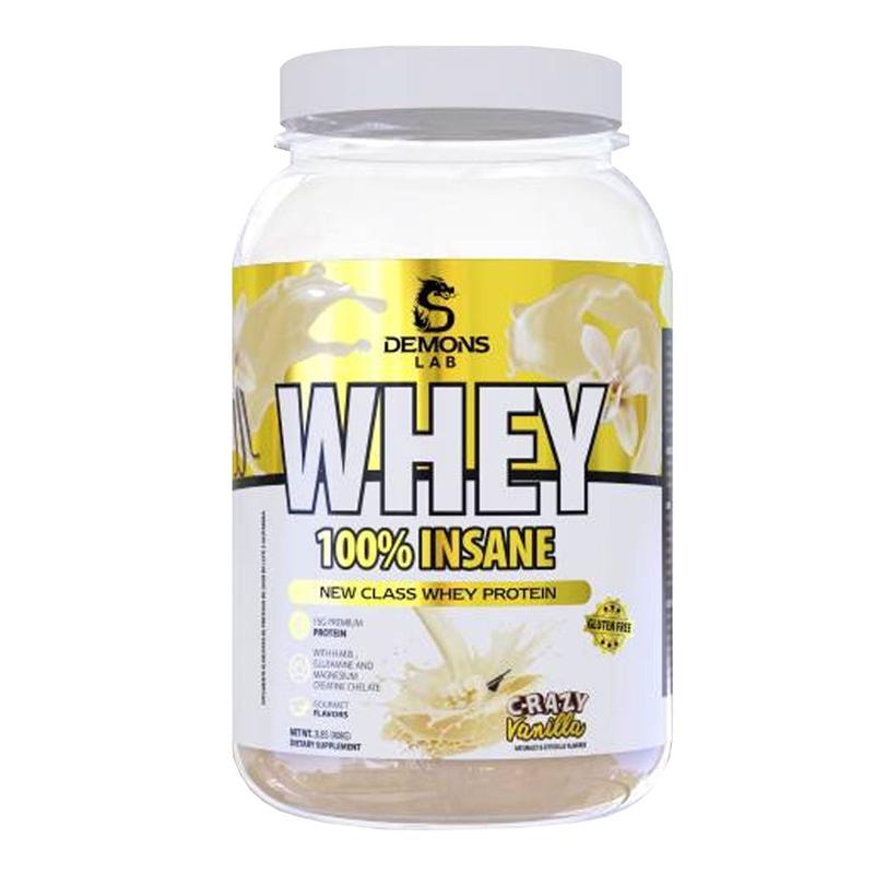 Suplemento whey concentrado 100% insane 900g - demons lab - Kit de ...