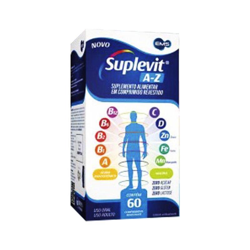 Suplevit A-z Homem 60 Comprimidos Imunidade Energia Força - band ...