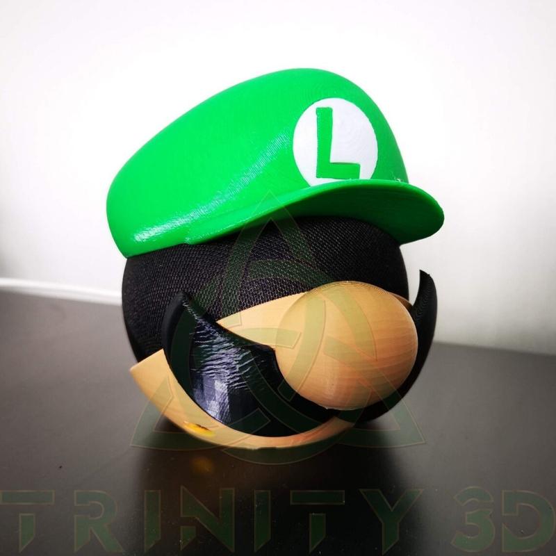 Suporte Alexa Echo Dot 4 ou 5 Geração Super Mário e Luigi - Trinity 3D ...