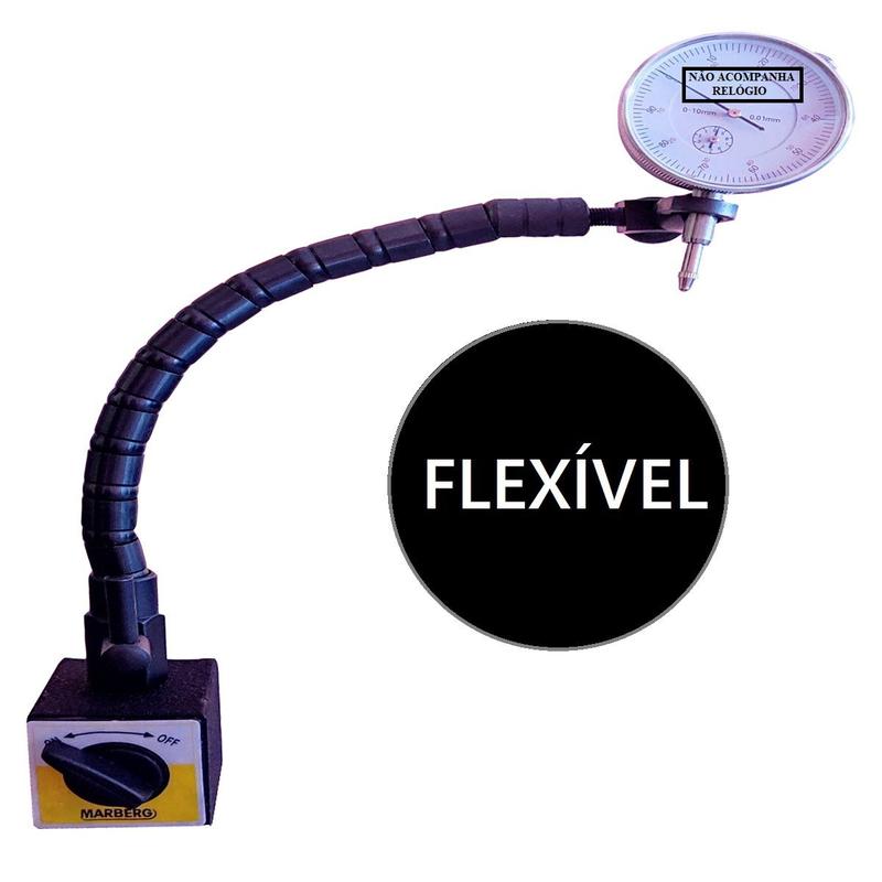 Suporte Base Magnetica Articulada Flexivel P/ Relogio Compar - Marberg ...