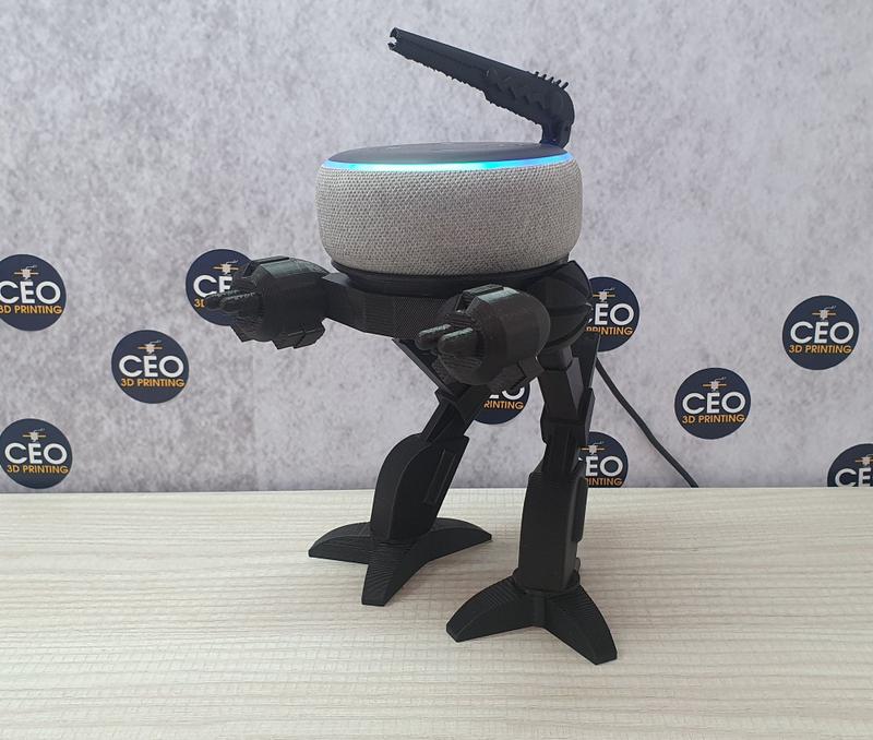 Suporte compatível com Alexa Echo Dot 3, Modelo Robô - CEO 3D PRINTING ...