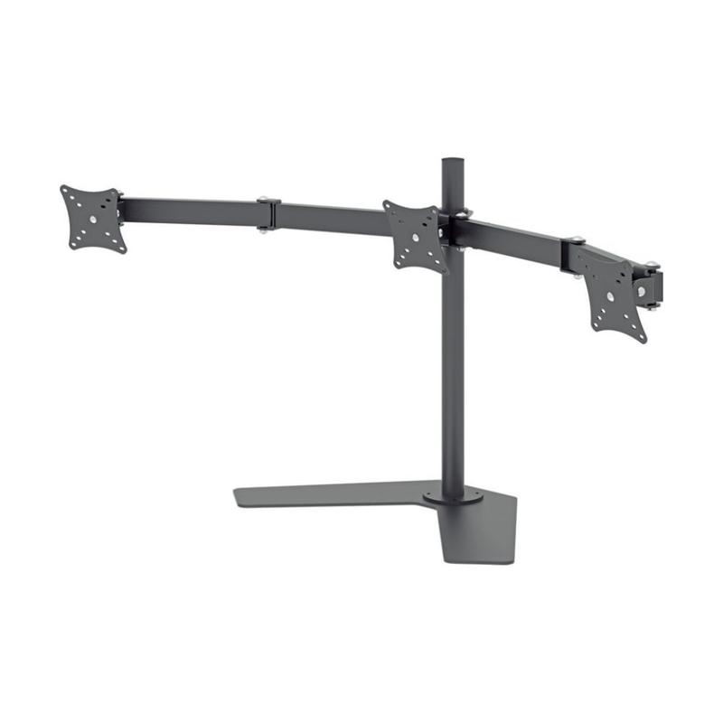 Suporte De Mesa Articulado Multivisao Com Inclinacao Para Tres ...