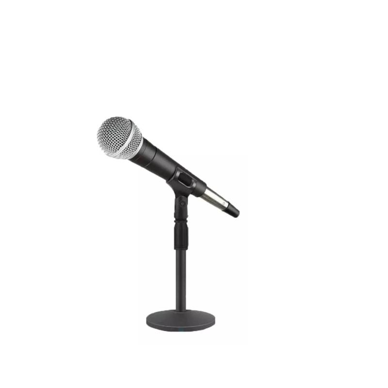 Suporte de microfone base de mesa - GR - Pedestal para Microfone ...