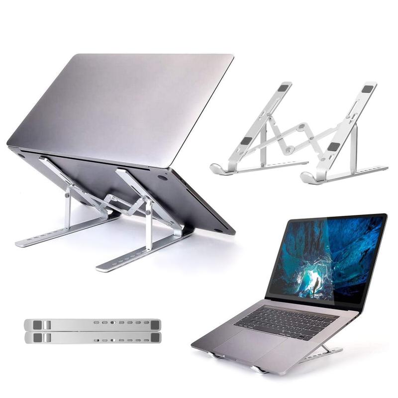 Suporte De Notebook Articulado Aluminio Dobrável Ergonomico - Vision ...
